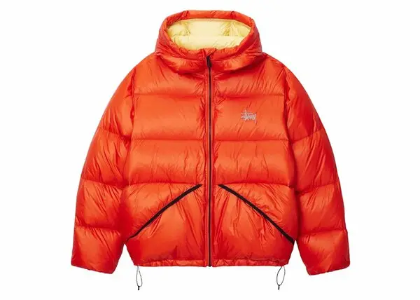 StÜssy Micro Ripstop Down Parka - Cayenne