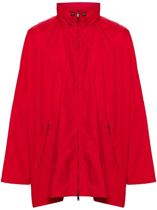 THE ROW Zipped High-neck Jacket - 27344788 - Scarlet