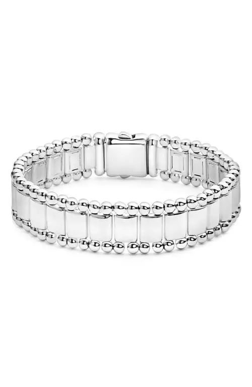 Lagos Anthem Caviar Lined Bracelet