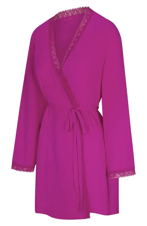 SAVAGE X FENTY Snug Hug Short Robe - Try Me Purple