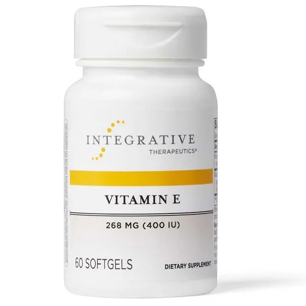 INTEGRATIVE THERAPEUTICS Vitamin E Tocopheral 60 Softgels