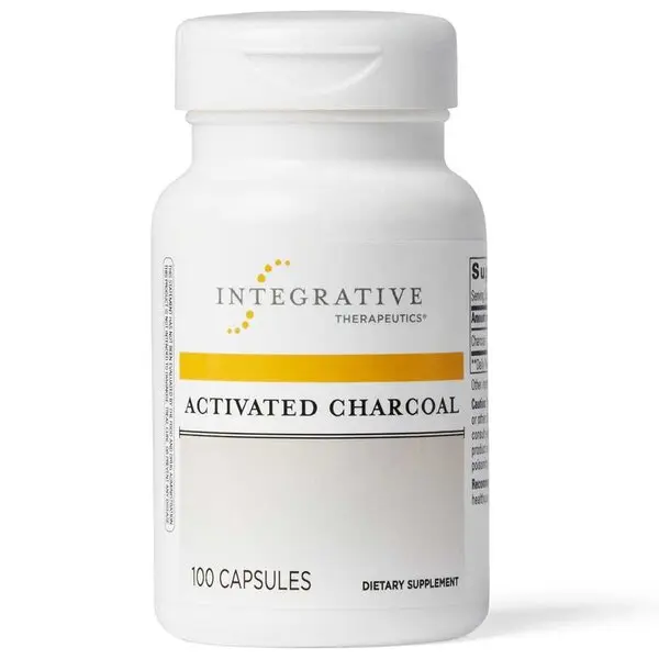INTEGRATIVE THERAPEUTICS Activated Charcoal 100 Capsules
