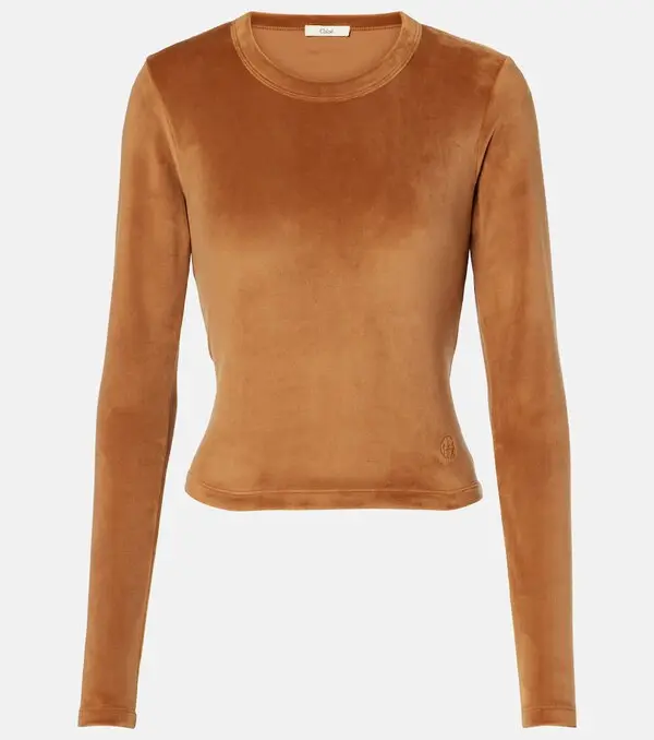 Chloé Velvet Top