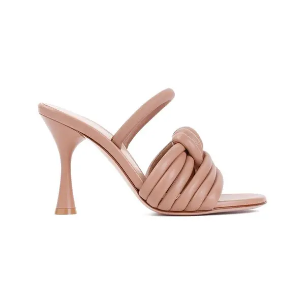 GIANVITO ROSSI Leather Knot Sandal
