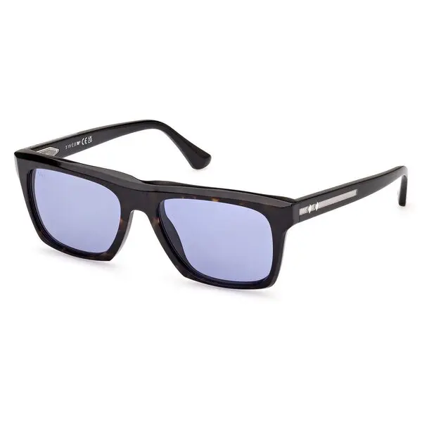 WEB EYEWEAR Havana Rectangle Sunglasses - Brown