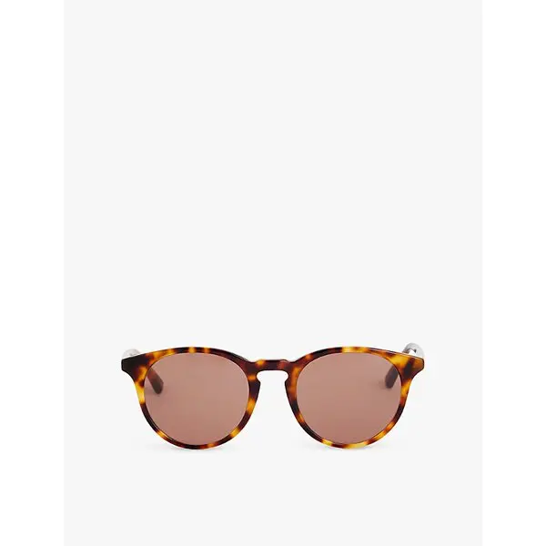 MESSYWEEKEND Round-frame Acetate Sunglasses