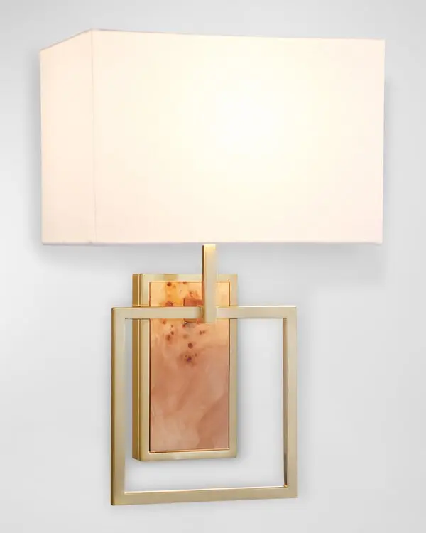 WORLDS AWAY Trace Sconce