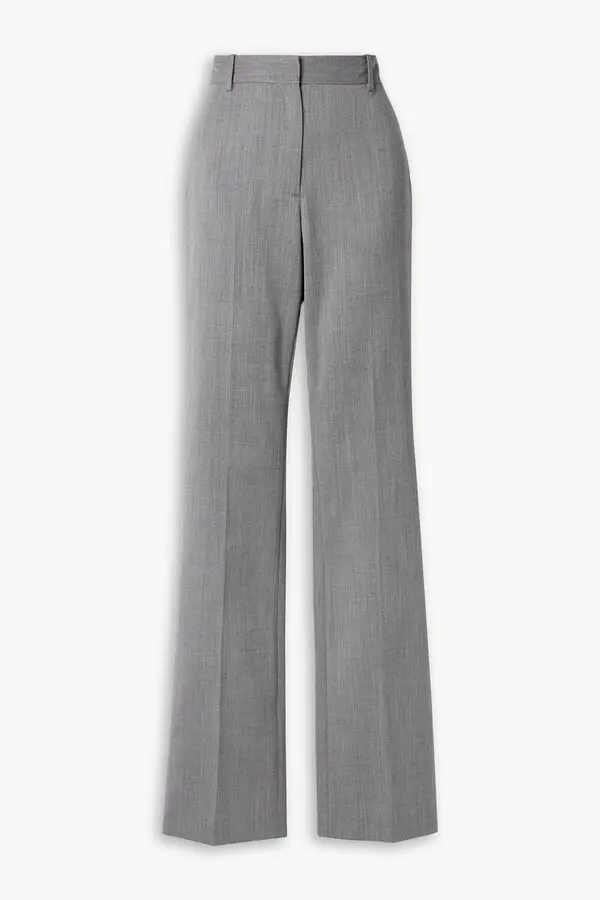 NILI LOTAN Corette Twill Straight-leg Pants