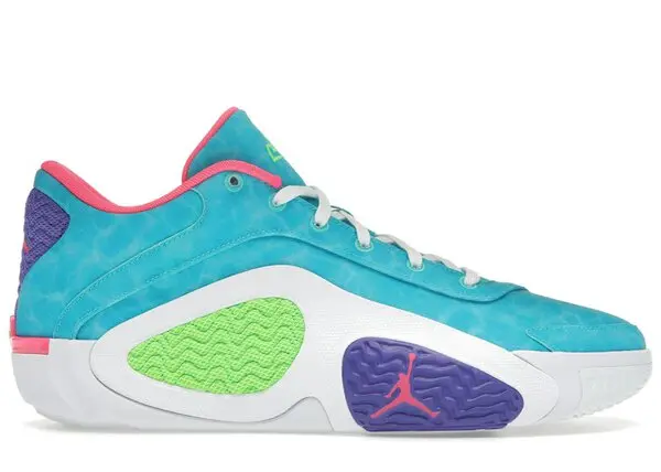 JORDAN Tatum 2 Wave Runner Sneakers - Hyper Jade/green Strike/white