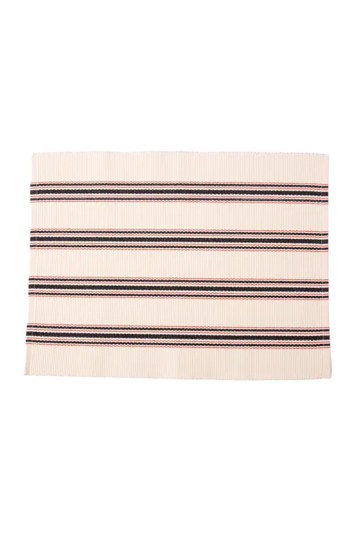 SIAFU HOME Mistari Striped Placemats Set Of 4