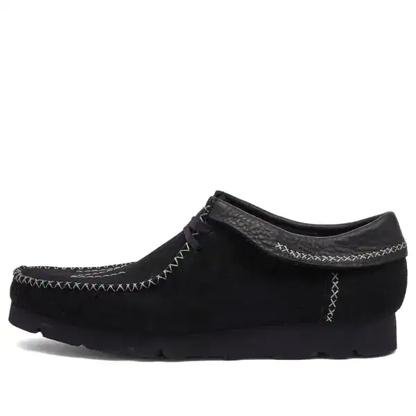 新品NEIGHBORHOOD Clarks Wallabee UK9 Clarks X Neighborhood Wallabee - Black | Editorialist