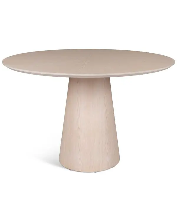Buy URBIA Modern Brazilian Mona Wooden Top Round Dining Table - Nocolor At 37% Off | Editorialist