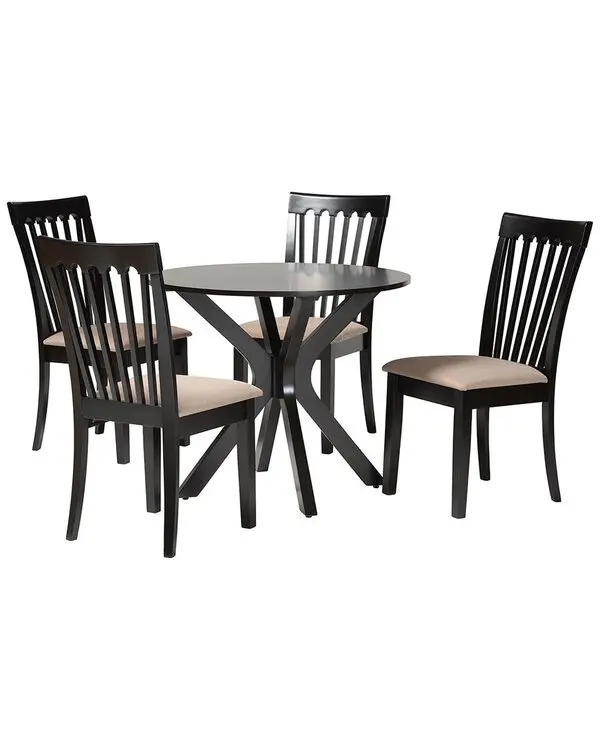 Buy BAXTON STUDIO Lore Modern Wood 5pc Dining Set - Nocolor At 22% Off ...