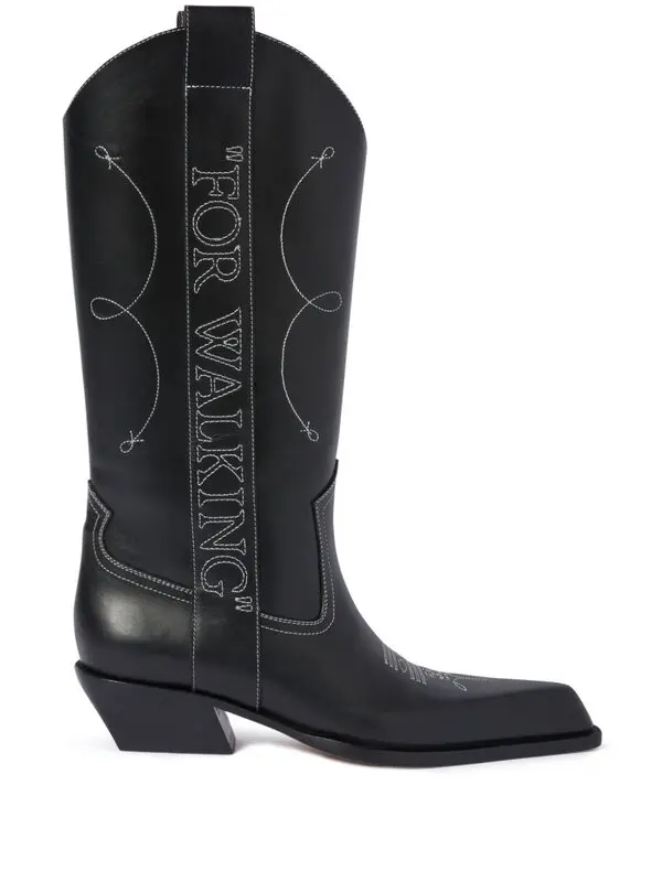 Off-White Frame Texan Boots