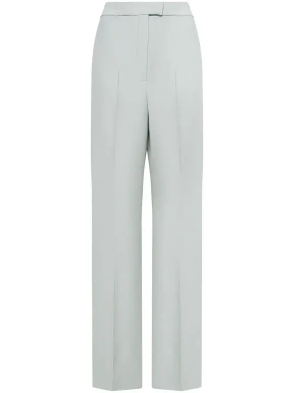 Fendi Pressed-crease Straight Trousers