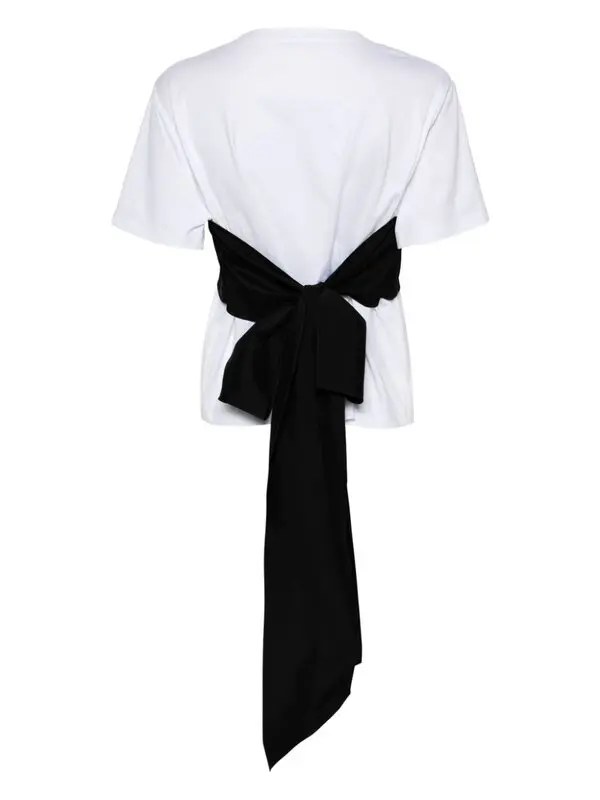 PARLOR Oversized Bow T-shirt