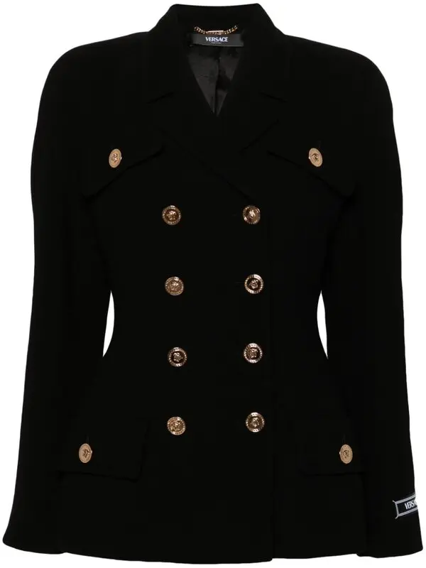 Versace Medusa-motif Crepe Blazer