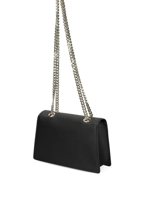Just Cavalli Logo-plaque Chain-link Shoulder Bag - Black