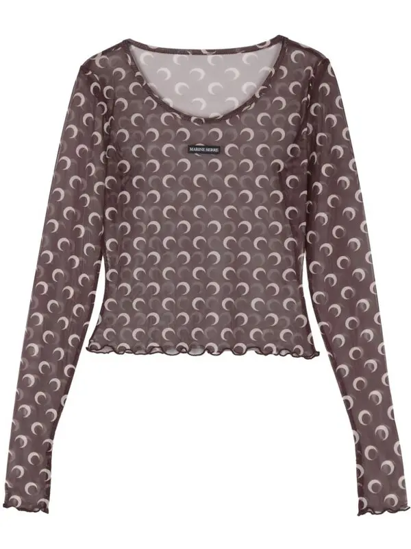MARINE SERRE Second Skin Top