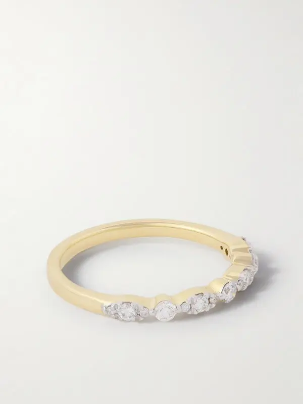 STONE AND STRAND Muse 10-karat Diamond Ring