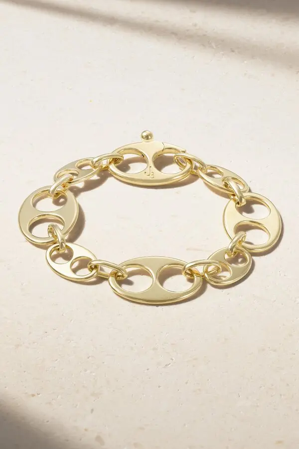 JENNA BLAKE 18-karat Mariner Link Bracelet