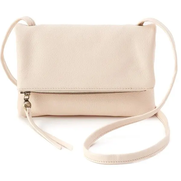 Hobo Small Grant Leather Crossbody Bag - Cream