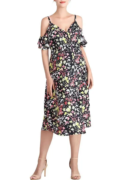 KIMI + KAI Esme Floral Maternity Dress