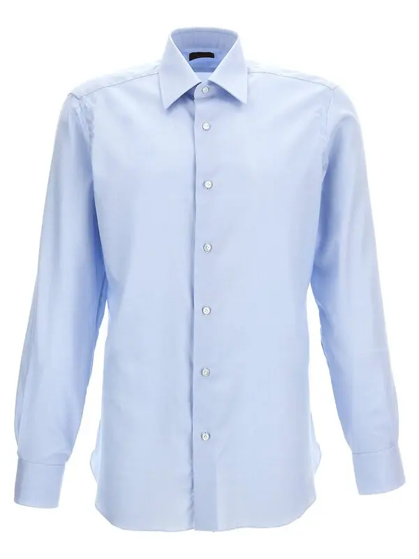 BARBA NAPOLI Journey' Shirt - Light Blue
