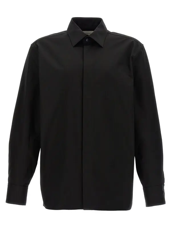 Saint Laurent Cassandre' Shirt - Black