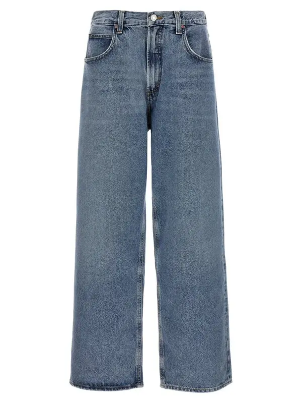 AGOLDE Fusion Wide Leg Jeans - Blue