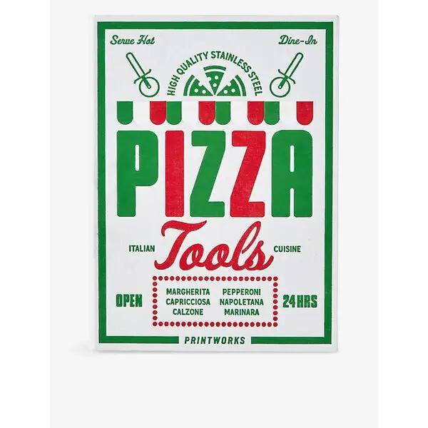PRINTWORKS The Essentials Stainless-steel Cocktail-making Kit - Pizza