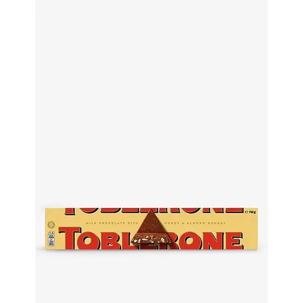 TOBLERONE Milk Chocolate And Nougat Bar 750g