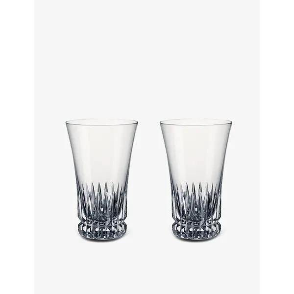 VILLEROY & BOCH Grand Royal Crystal Tall Glass Set Of Two