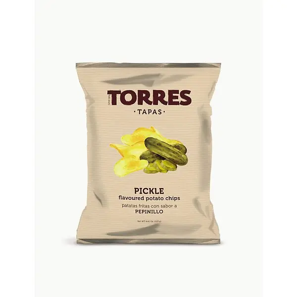 TORRES Tapas Pickle Flavoured Crisps 125g