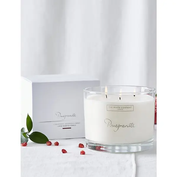 THE WHITE COMPANY Pomegranate Large Candle 770g
