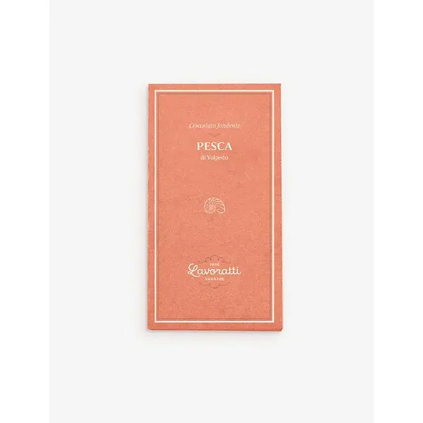 LAVORATTI 1938 Dark Chocolate And Peach Bar 80g