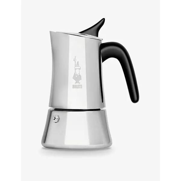 BIALETTI Moon Exclusive Four-cup Stainless-steel Coffee Maker - Silver