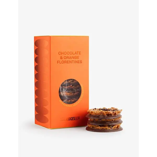 SELFRIDGES SELECTION Dark Chocolate Orange Florentines 205g