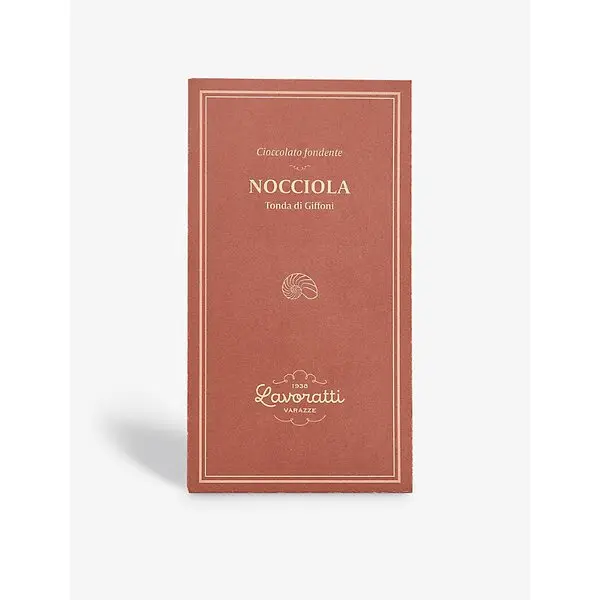 LAVORATTI 1938 Dark Chocolate And Hazelnut Bar 80g