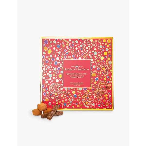 BOOJA BOOJA Gourmet Selection No.1 Organic-chocolate Truffle Box 289g