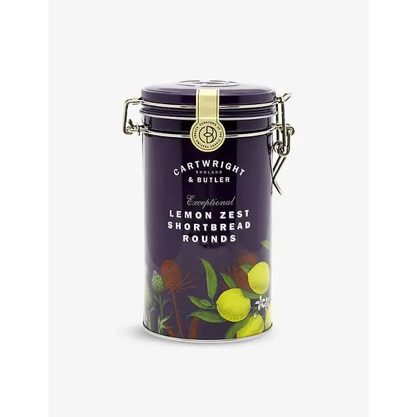 CARTWRIGHT & BUTLER Lemon Zest Shortbread Biscuits 200g