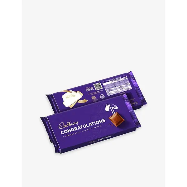 CADBURY Congratulations Dairy Milk Chocolate Bar 110g