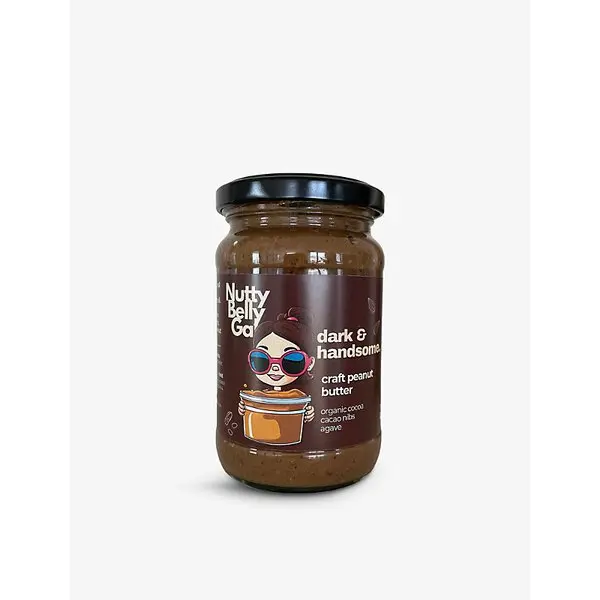 NUTTY BELLY GAL Dark Handsome Peanut Butter 285g