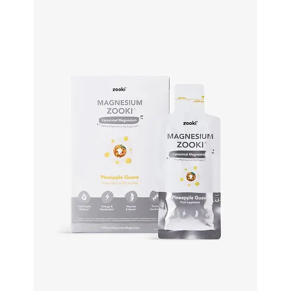 YOURZOOKI Zooki Magnesium Pineapple And Guava Supplement 14 Sachets