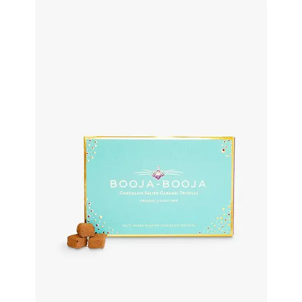 BOOJA BOOJA Salted Caramel Box Of 16 Organic-chocolate Truffles 184g