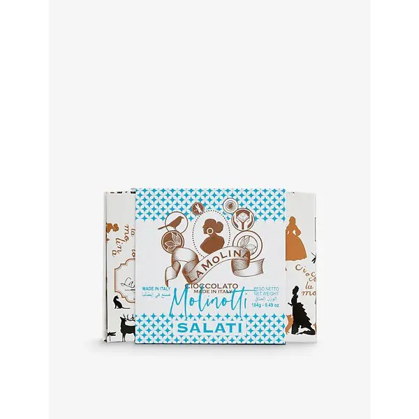 LA MOLINA Molinotti Salted Milk Chocolate Gianduja With Hazelnuts Box Of 16