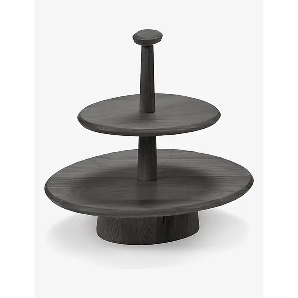 SERAX Kelly Wearstler Dune Porcelain Two-tier Cake Stand 41cm