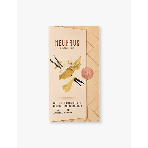 NEUHAUS Madagascan Vanilla White Chocolate Bar 100g