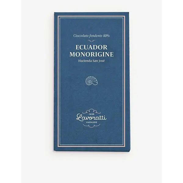 LAVORATTI 1938 Ecuador Single-origin Dark Chocolate Bar 80g