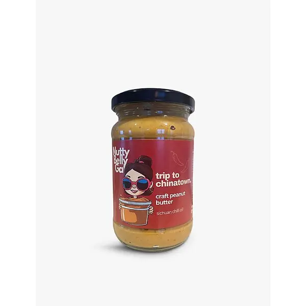 NUTTY BELLY GAL Trip To Chinatown Sichuan Chilli Peanut Butter 285g